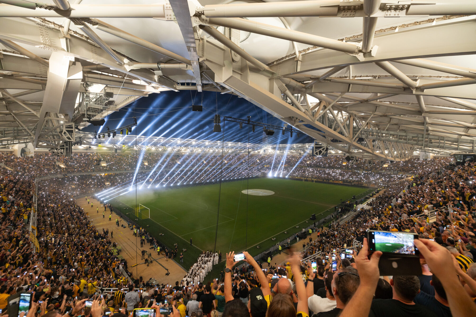 The new stadium of AEK FC - Photos from the opening ceremony of OPAP ...