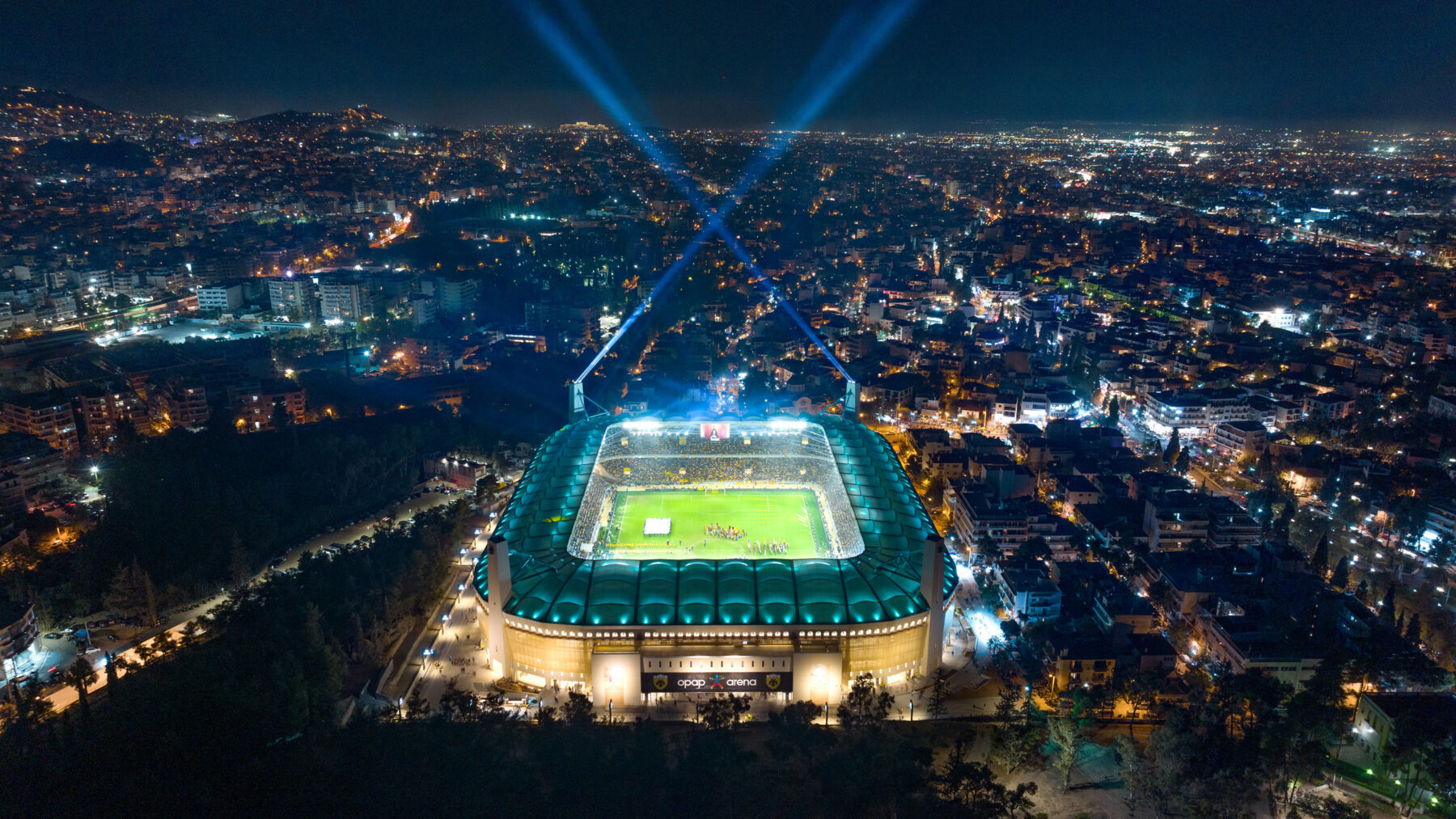 The new stadium of AEK FC - Photos from the opening ceremony of OPAP ...