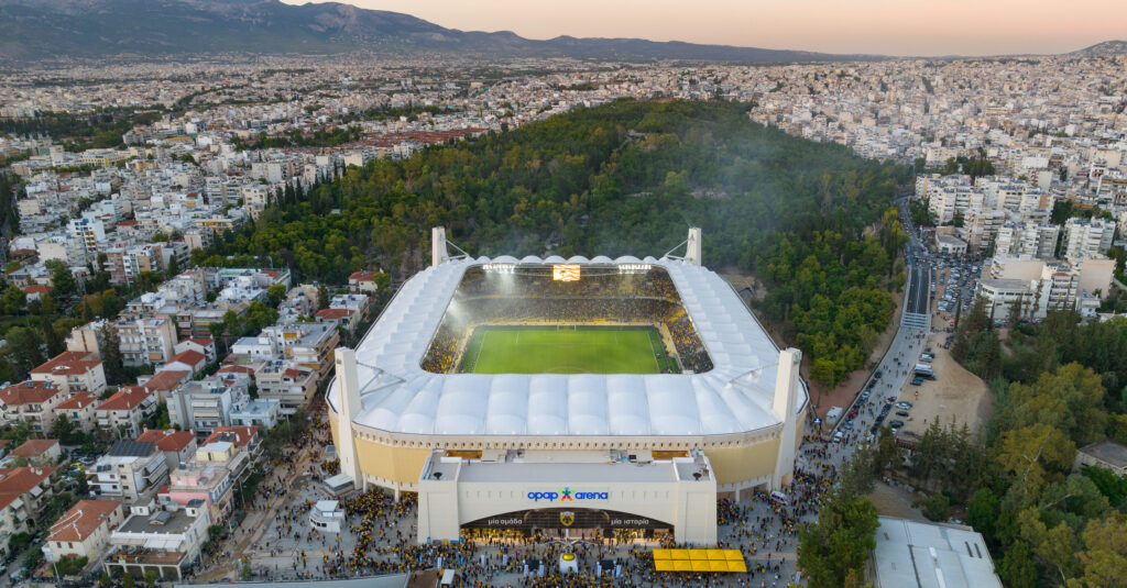 The new stadium of AEK FC - Photos from the opening ceremony of OPAP ...